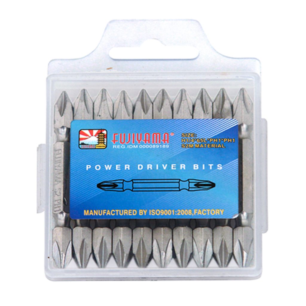 Screwdriver Bits PH1 / PH1 x 65 mm (10 PCS) – Fujiyama Power Tools